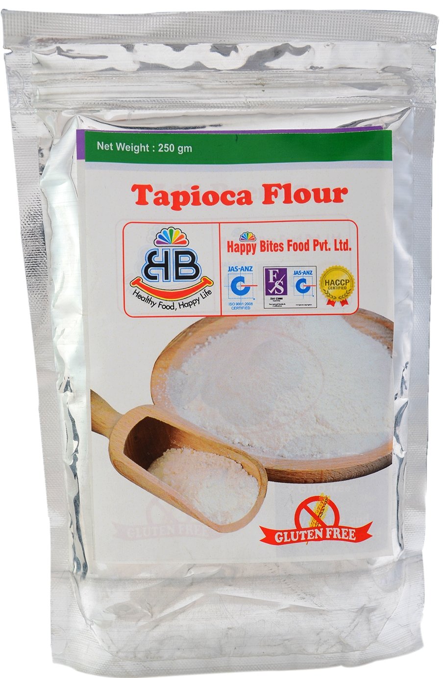 Happy Bites Tapioca Flour, 250 Grams: Amazon.in: Grocery & Gourmet Foods