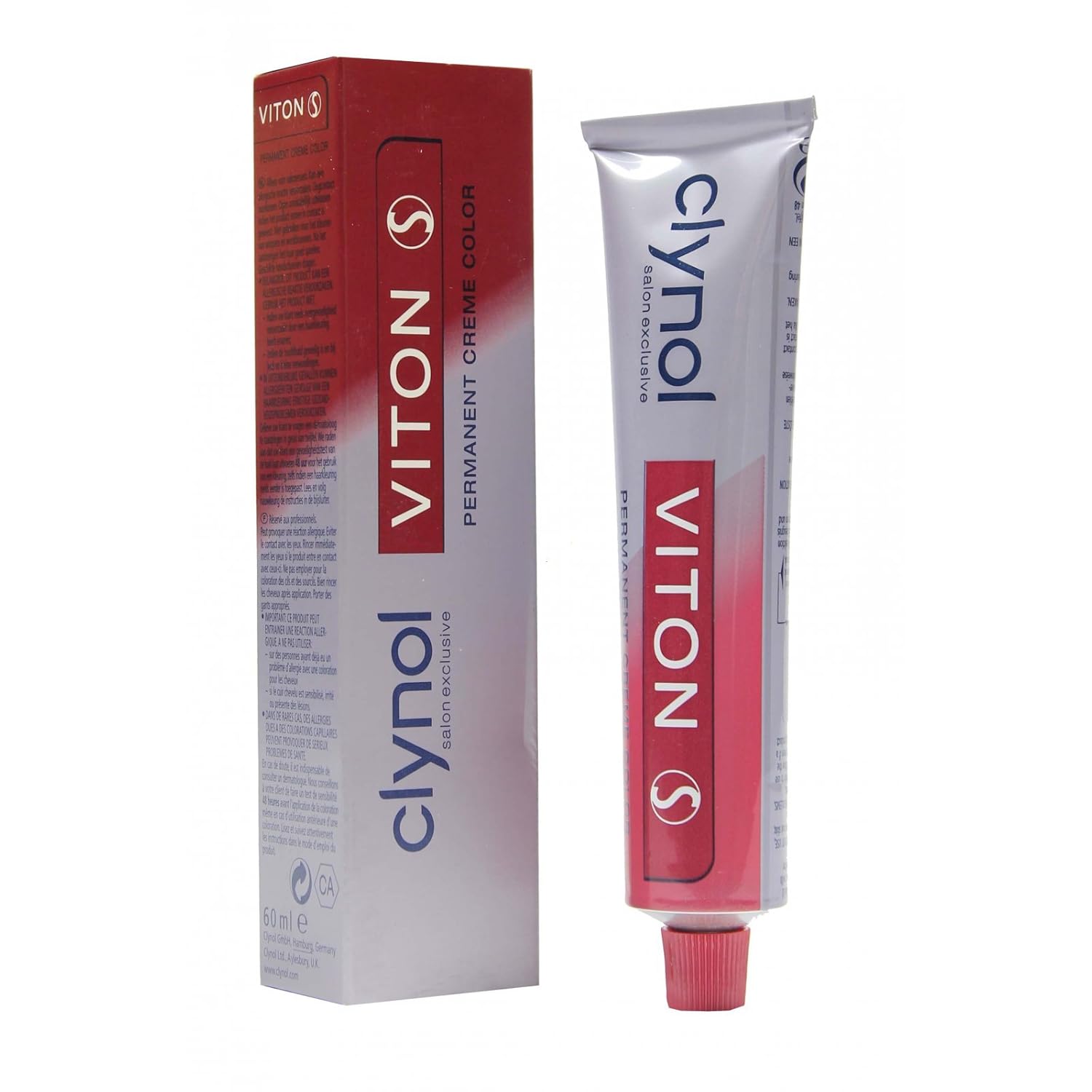 Clynol Viton S Permanent Creme Color 60ml - Hair Intensiv Color Dye ...