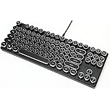 Amazon.com: KrBn Mechanical Keyboard PC Gaming Muticolor Full Size ...