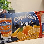 Capri Sun Orange Juice Drink 200 Ml (Pack of 40): Amazon.co.uk: Grocery