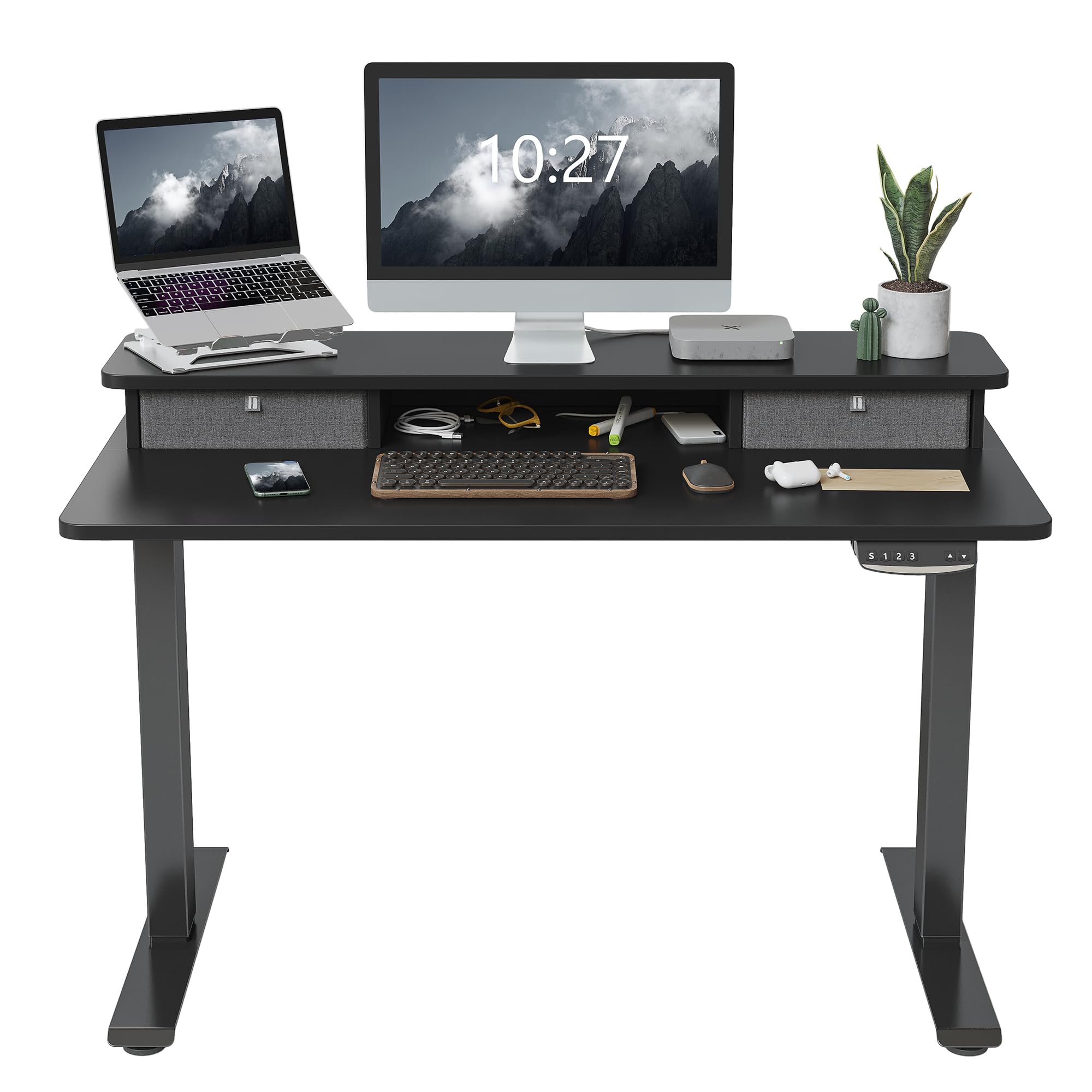 Mua FEZIBO 40 x 24 Inch Height Adjustable Electric Standing Desk with ...