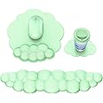 Amazon.com : MOKURU Cloud Mouse Pad with Wrist Rest, Cloud Keyboard ...