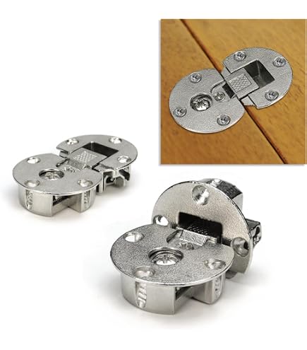Butler Tray Hinge 90/180 Degree Folding Hinge, Concealed Cabinet Hinge ...