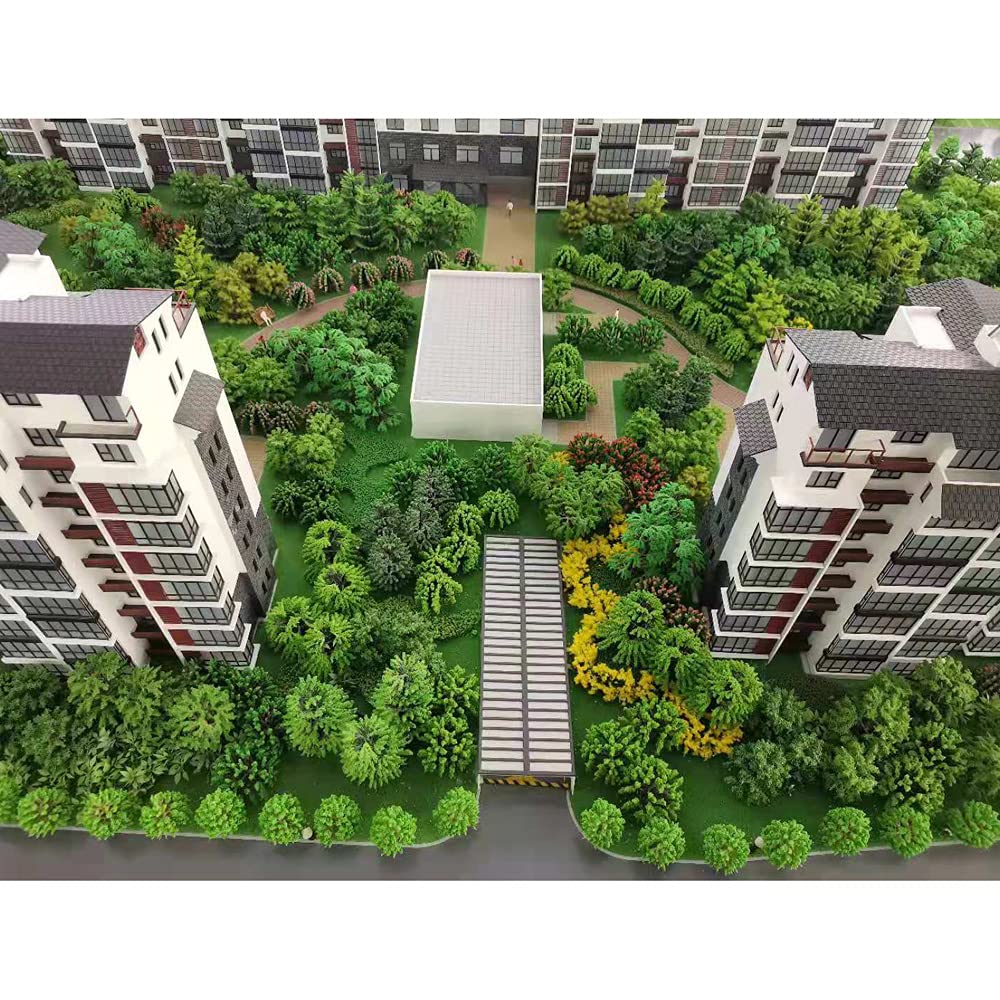 Mua SaktopDeco 40 PCS Miniature Trees Bushes Model Trees Diorama Trees ...