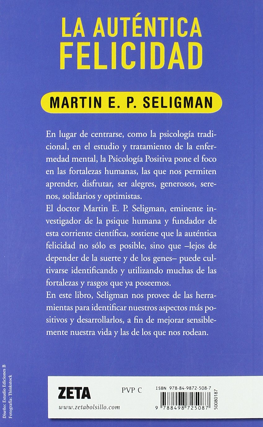 Descargar Libro La Autentica Felicidad Martin Seligman - Leer un Libro