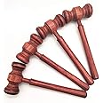 Amazon.com : 4PCS Mini Wooden Gavel Toy Cosplay Lawyer Judge Auction ...