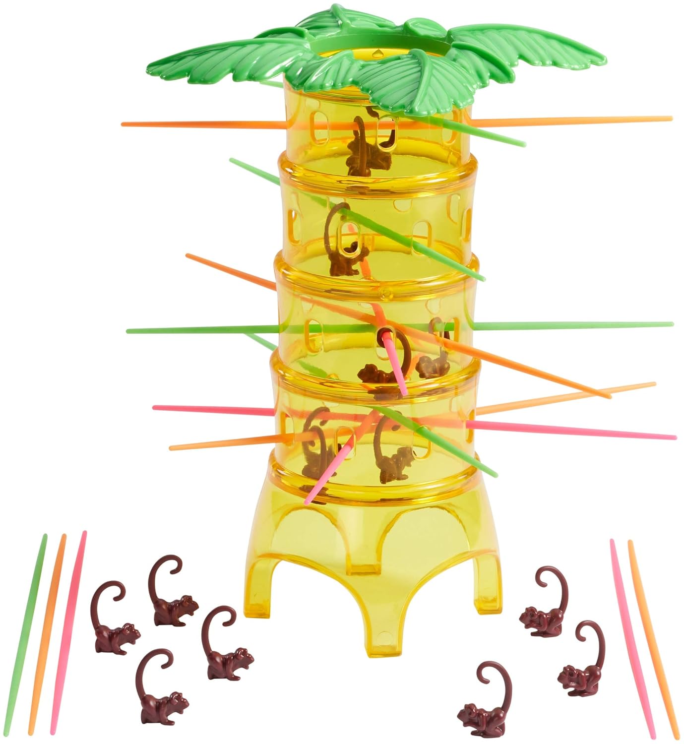 Mattel Games GDG30 Tumblin' Monkeys Fast Fun Kids Game, Multicolour ...