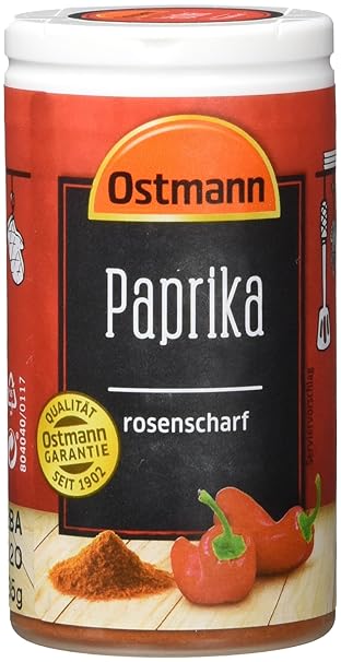 Ostmann Rosenpaprika scharf, 35 g: Amazon.de: Amazon Pantry