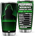 Amazon.com | CUBICER Computer Programmers Tumblers Programmer Funny Humor Coffee Stainless Steel ...