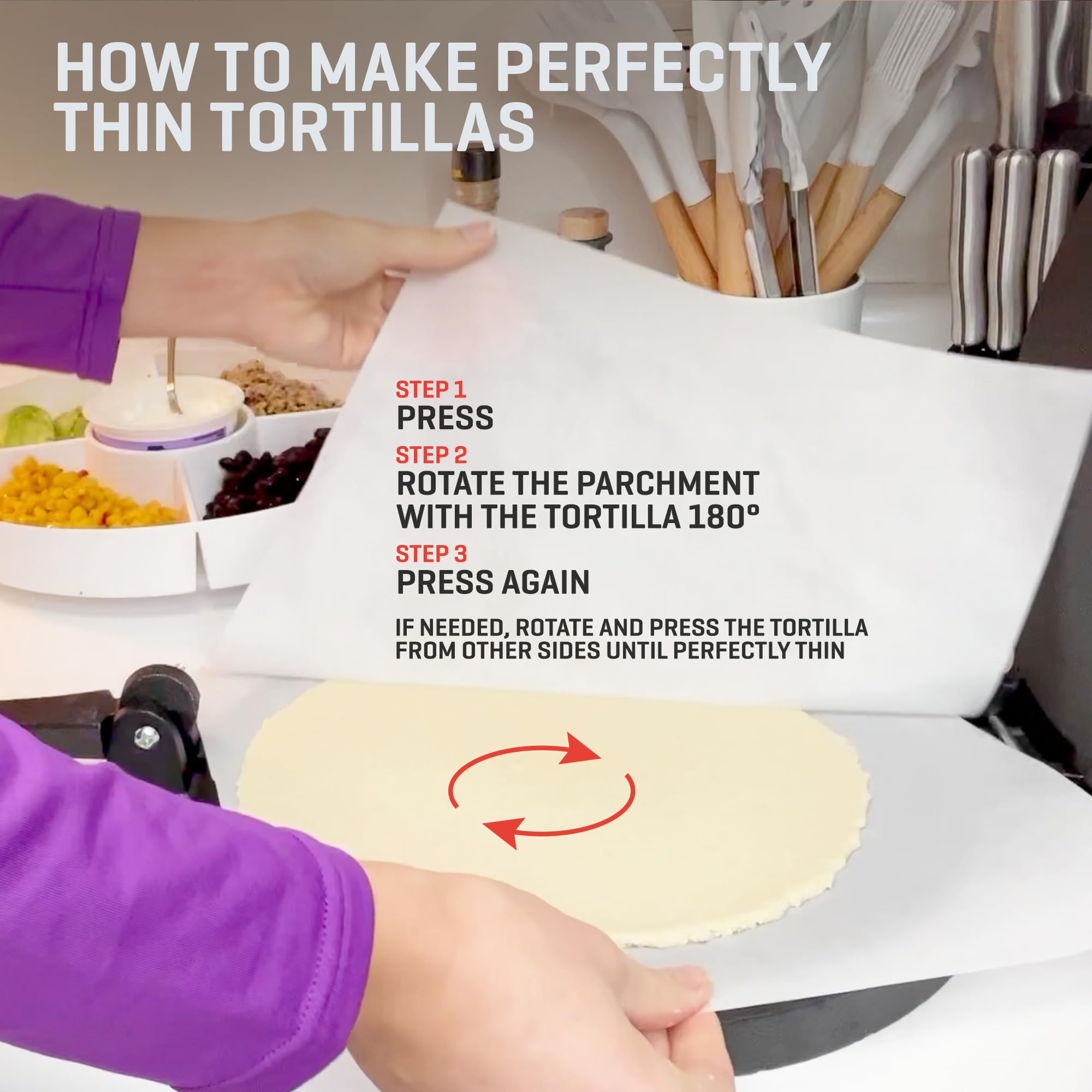 Mua Cast Iron Tortilla Press (8 Inch with Comal Pan) trên Amazon Mỹ ...
