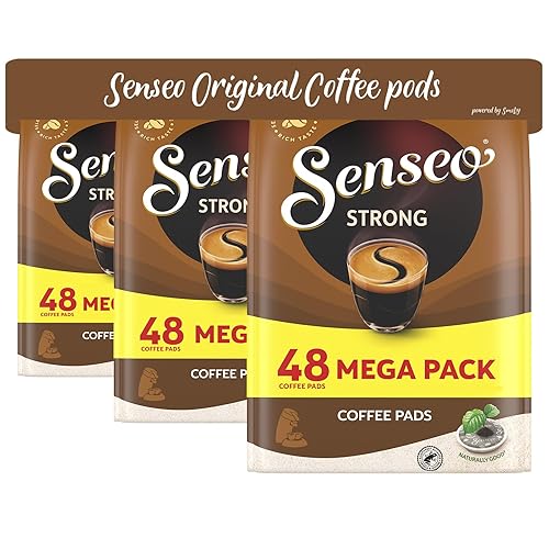 Senseo Strong Dark Roast Coffee Pods – 144 Count (3 Packs) – Bold ...