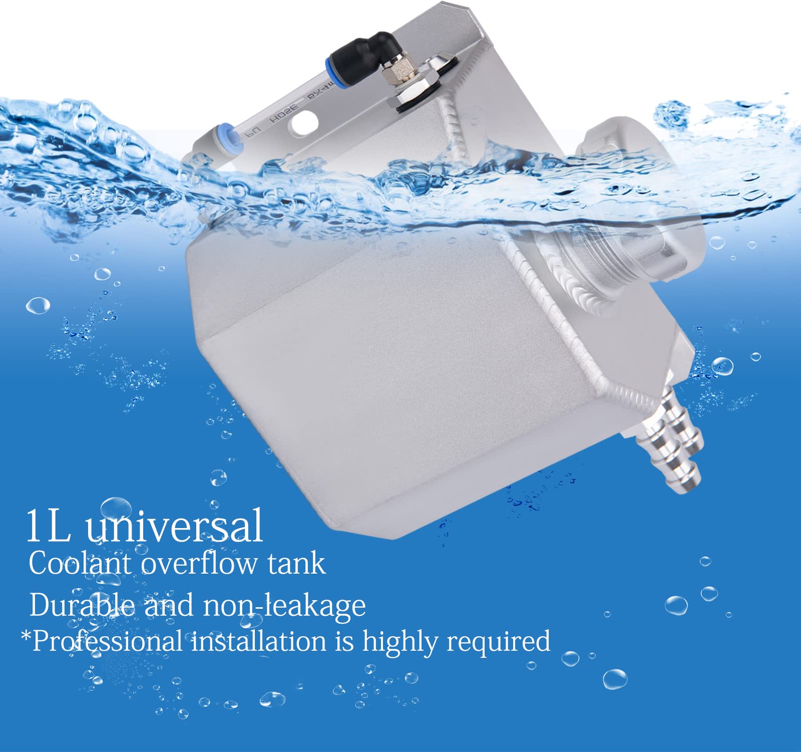 Mua Coolant Reservoir Tank 1L Universal Coolant Overflow Tank, Overflow ...