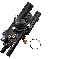 Amazon.com: Engine Coolant Water Outlet Thermostat Housing Assembly for ...