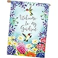 Amazon.com : Spring Summer House Flag 28x40 Inch Double Sided, Welcome ...