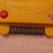 Zero In Flea Killer Comb (Poison-Free, Electric Flea and Tick Comb for ...