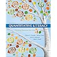 Amazon.com: Quantitative Literacy: Thinking Between the Lines ...
