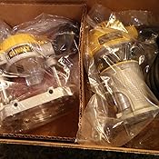 DEWALT DWP611PK 1.25 HP Max Torque Variable Speed Compact Router Combo ...