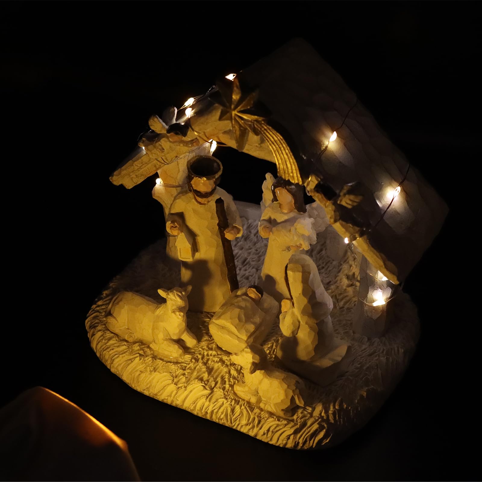 For Window Nativity Set Nativity Sets And Figures With Manger Nativity ...