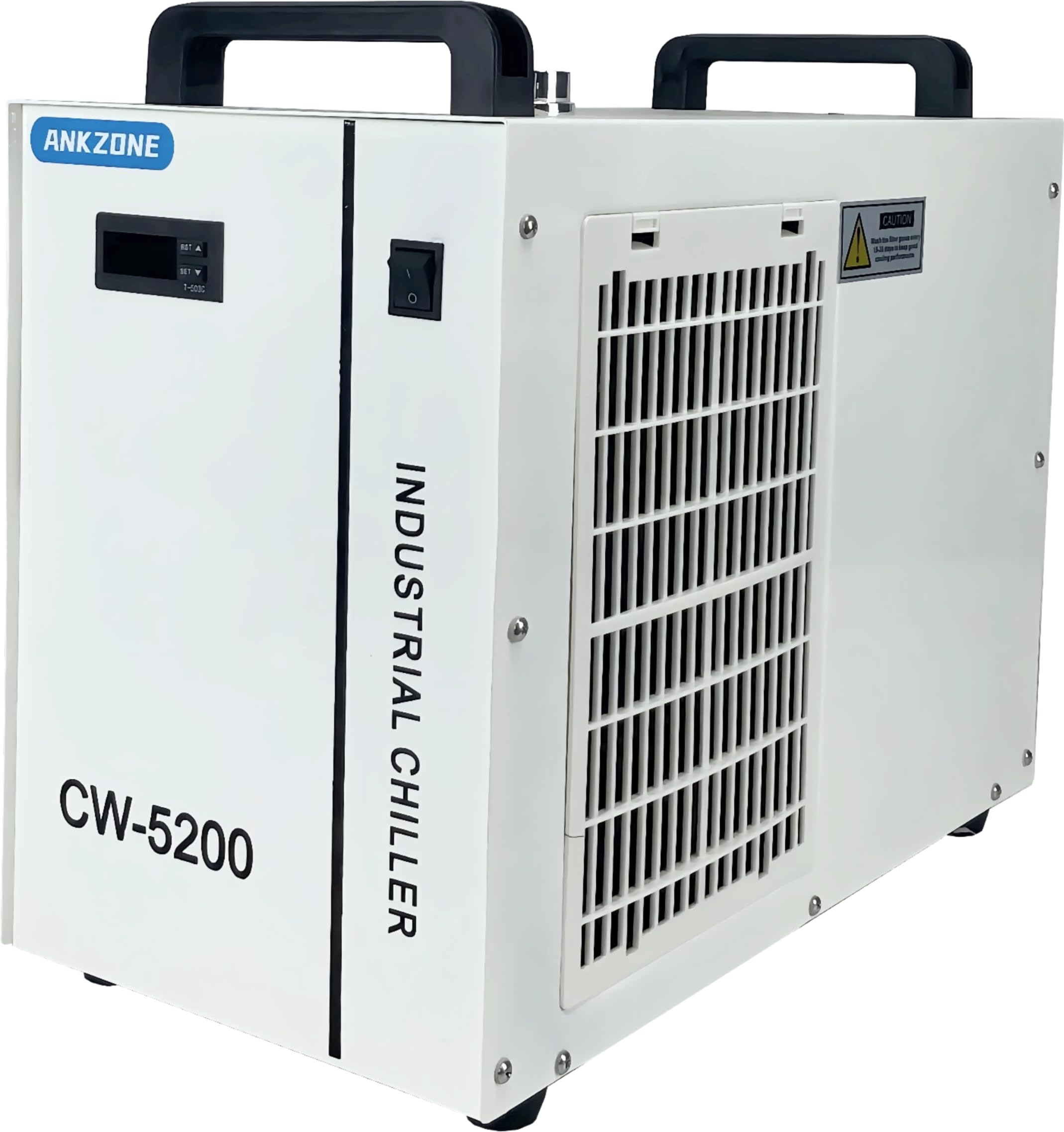 ANKZONE CW5200 Industrial Water Chiller 7L 0.9HP 5475btu/h 4.22gpm ...