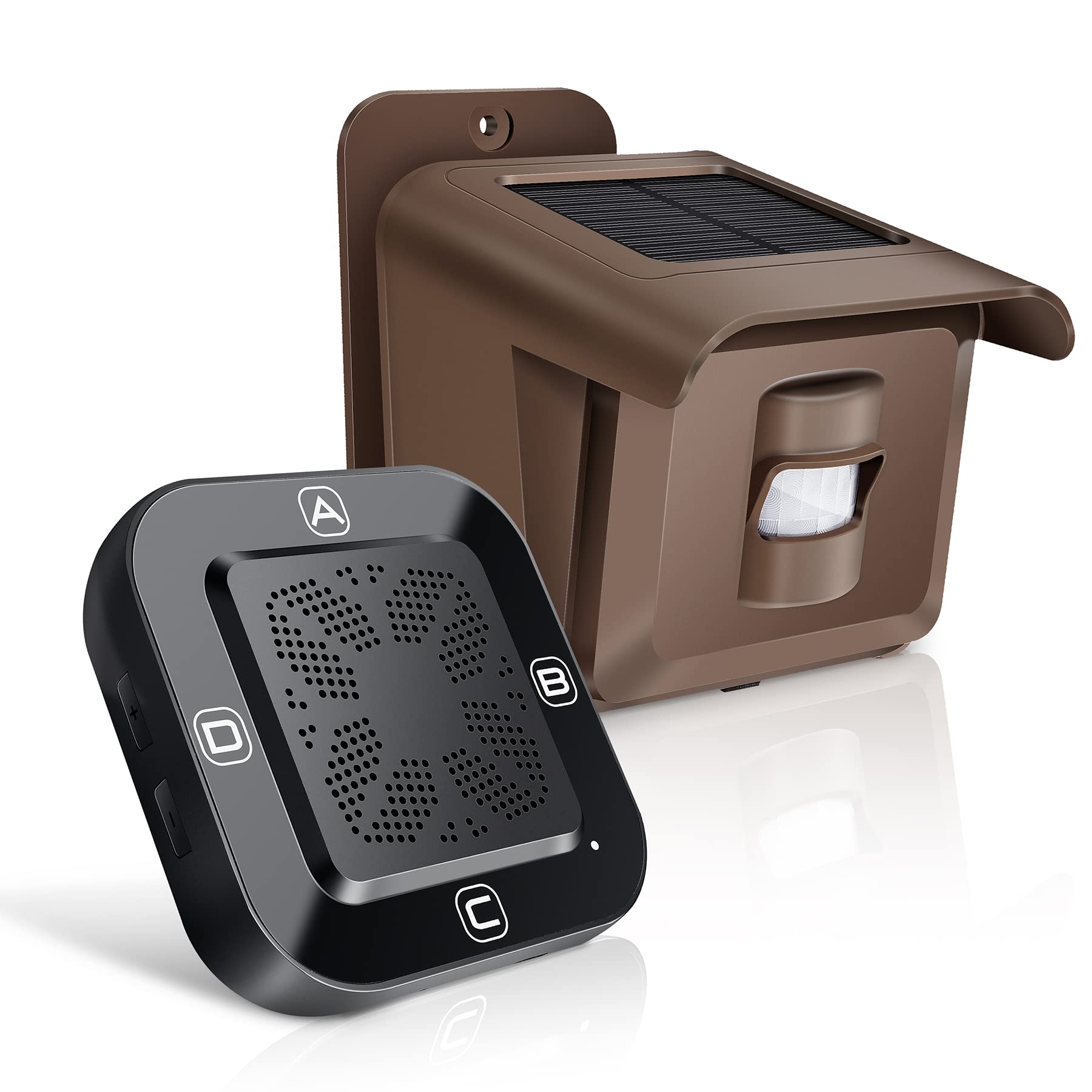 Mua 1/2 Mile Long Range Driveway Alarm, Solar Driveway Alarms Wireless ...