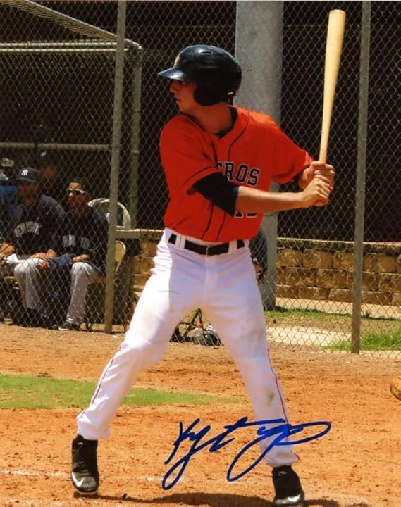 Kyle Tucker Houston Astro Signed 8x10 Photo W/coa - Autographed MLB ...