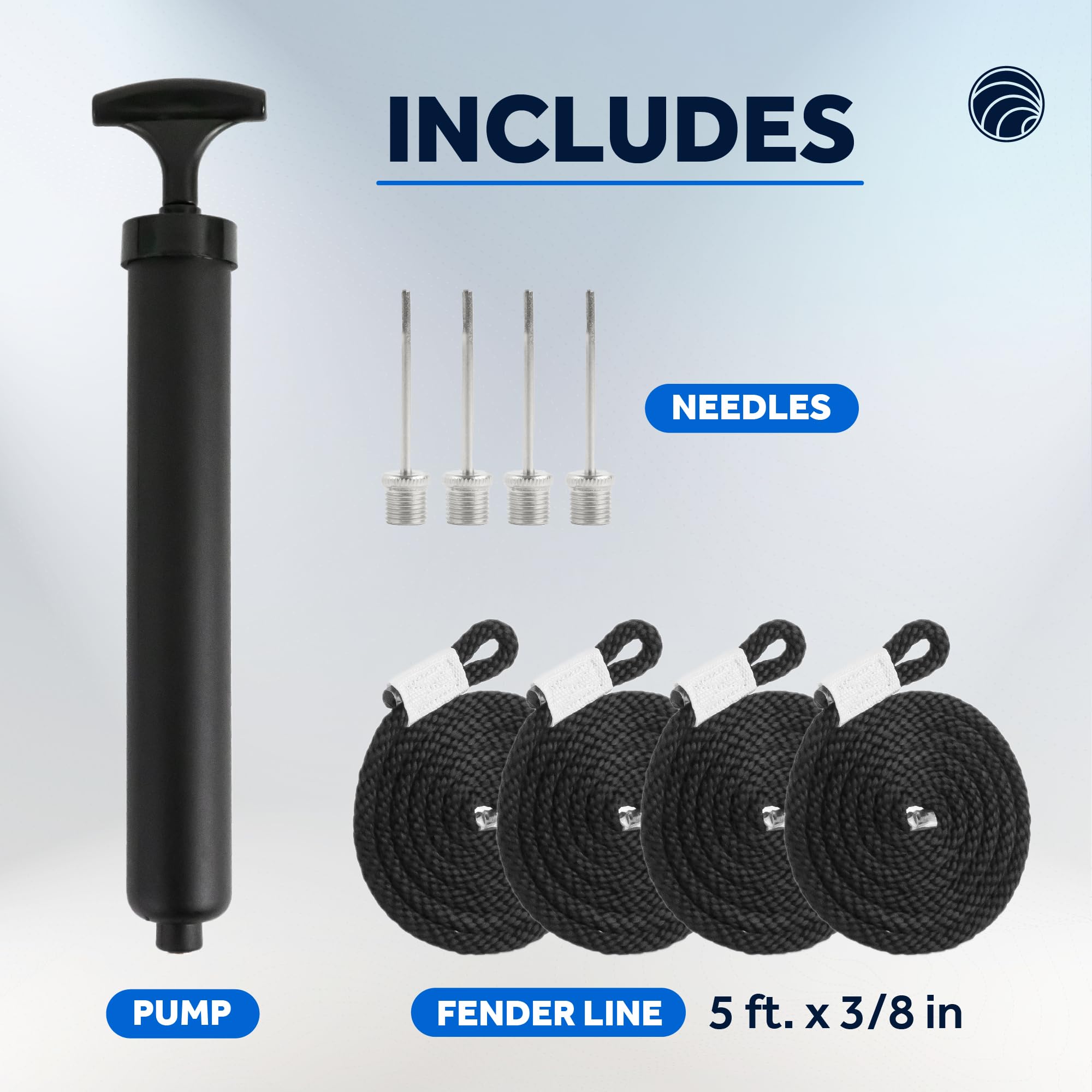 Mua Five Oceans 4-Pack Boat Fenders - Boat Bumpers for Docking - 4 ...