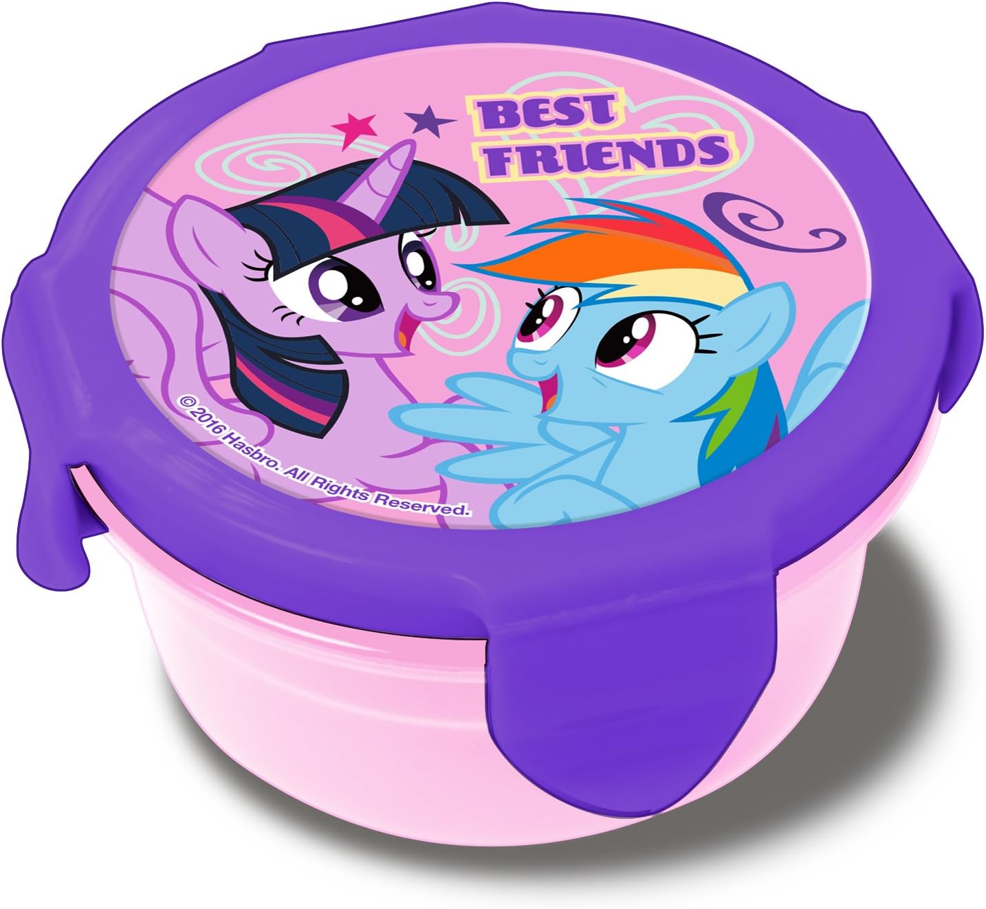 My Little Pony Snack Pot, PURPLE MULTI, 10.5 x 10.5 x 5.8 cm: Amazon.co ...
