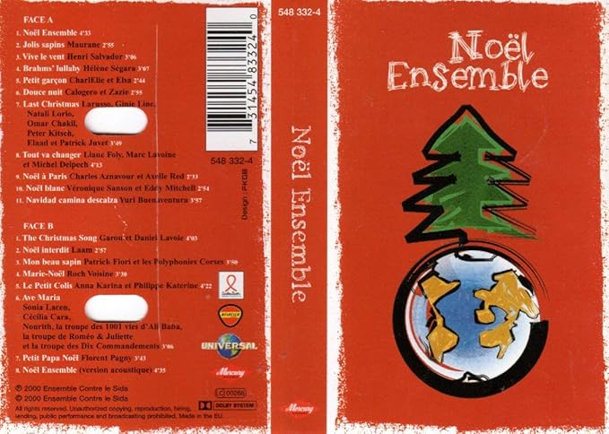 Noël Ensemble (100 Artistes Ensembles Contre Le Sida) [CASSETTE ...