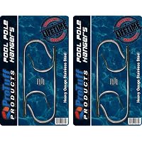 Amazon.com : Stainless Steel Pool Pole Hangers - Unlimited Free ...