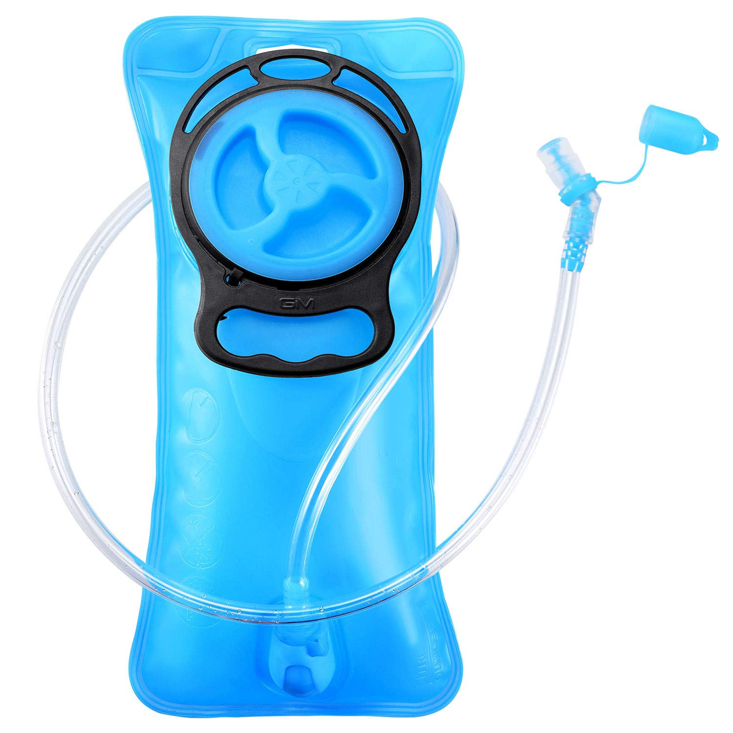 GIM 2 Liter Trinkblase Wasserblase Sport Trinkbeutel Trinksystem für ...
