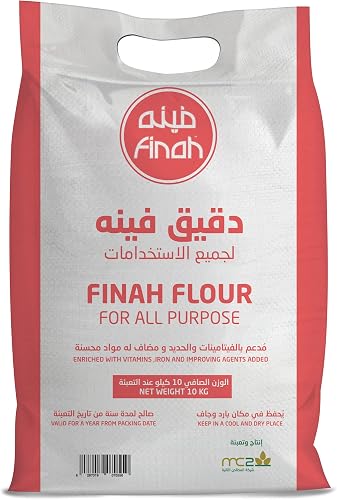 Finah Flour All Purpose, 10 kg price in Saudi Arabia | Amazon Saudi ...