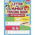Letter And Number Tracing Book For... by Treasures, Activity