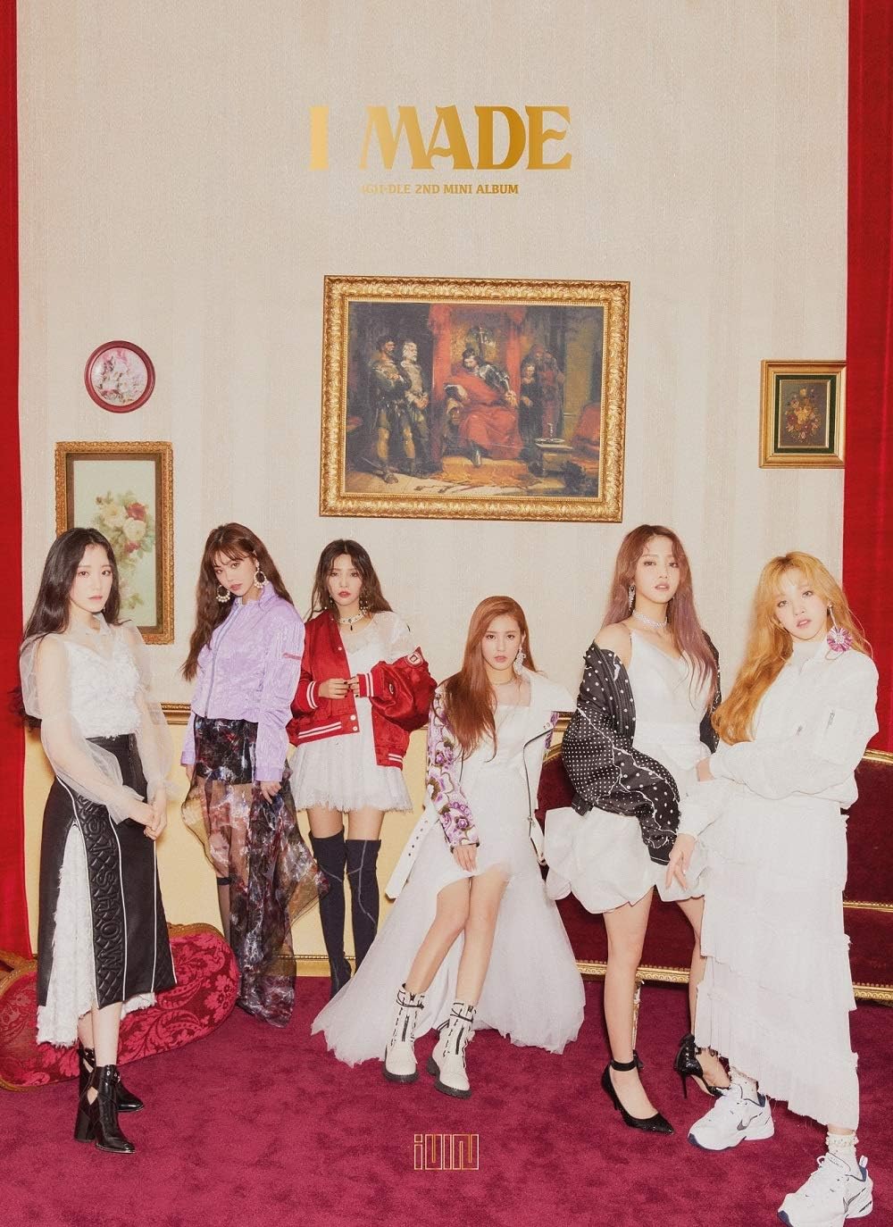 (G) I-DLE - I Made (2nd Mini Album) 1CD+112p Booklet+1Photocard ...