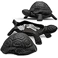 Cast Iron Turtle Key Hider - Outdoor Hidden Key Holder, Decorative ...
