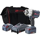 Ingersoll Rand W7153-K12 DXS2 1/2" 20V Cordless Impact Wrench 1 Battery Kit, 1500 ft-lb ...