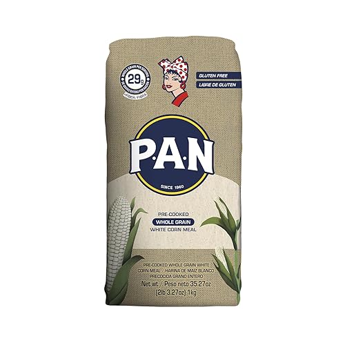 P.A.N. Whole Grain White Corn Meal – Pre-cooked Gluten Free and Kosher ...