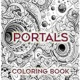 Amazon.com: Portals Coloring Book: 50 Pages of Surreal and Whimsical ...