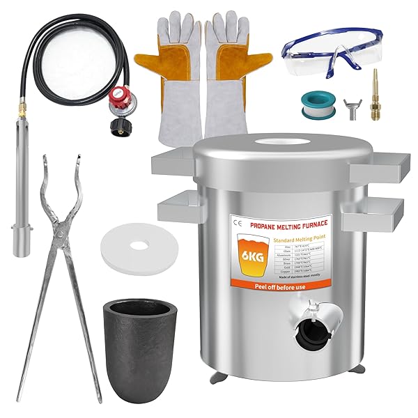 GuatemalaDigital.com - Propane Melting Furnace kit, Made of 304 ...
