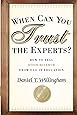 Amazon.com: When Can You Trust the Experts?: How to Tell Good Science ...