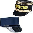 Amazon.com: Tigerdoe Conductor Hat - Train Engineer Hats - Costume Hats ...