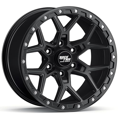 RockTrix RT107 17 Inch Wheel Compatible with 2009-2024 Ford F150, 2022 ...