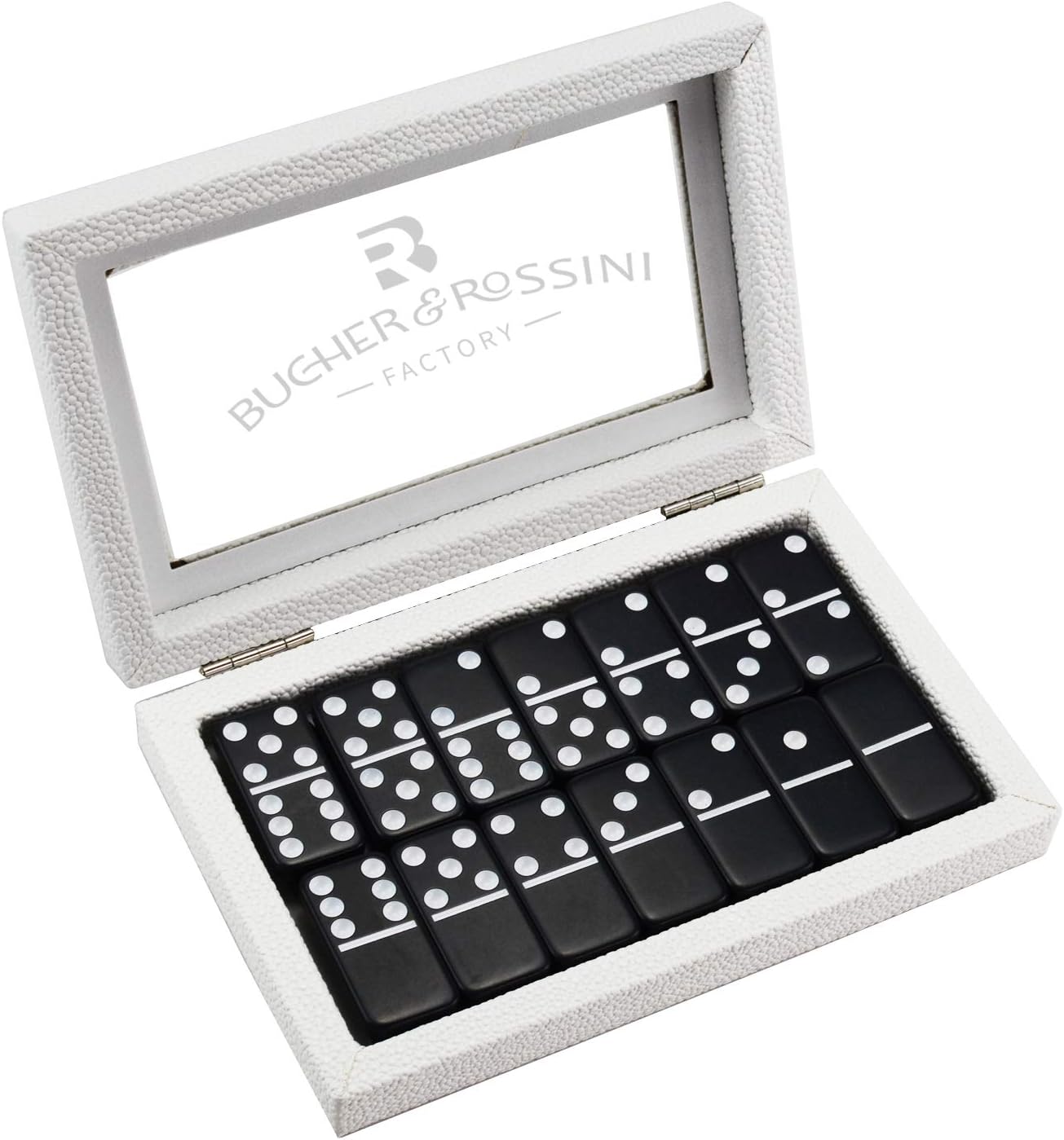 Amazon.com: Professional Domino Set Double 6 - Premium Classic 28 ...