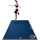 Amazon.com : Gorilla Mats Premium Extra Large Yoga Mat – 9' x 6' x 8mm ...