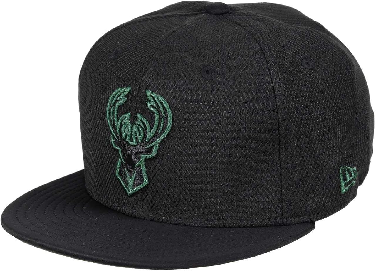 New Era Milwaukee Bucks Cap NBA Basketball Basecap Kappe schwarz ...