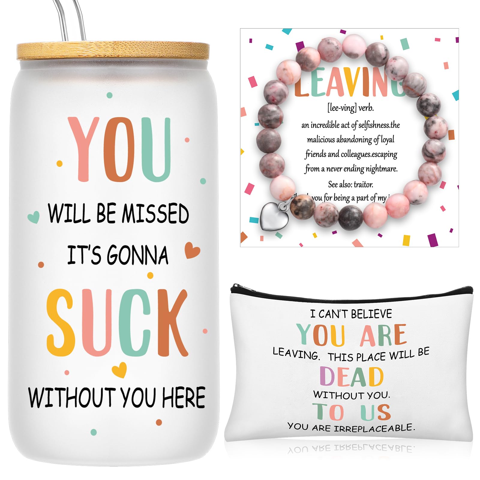 Skylety Coworker Leaving Gifts for Women Going Away Christmas Farewell ...