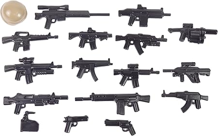 BrickArms Modern Combat Assault Weaponpack, Custom Guns for LEGO ...