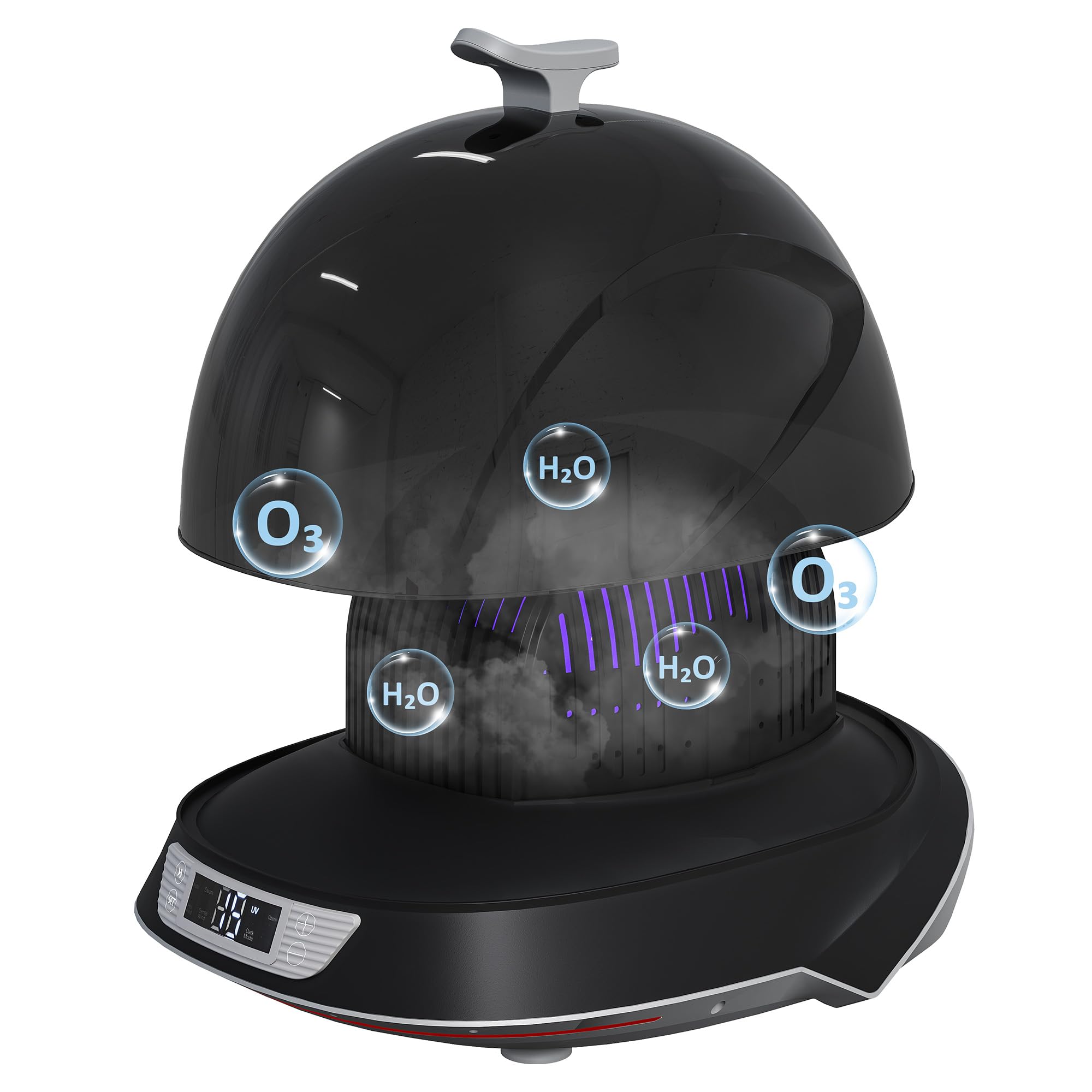 Sunvivi Helmet & Cap Care Machine, Black Hat Helmet Care Machine with ...