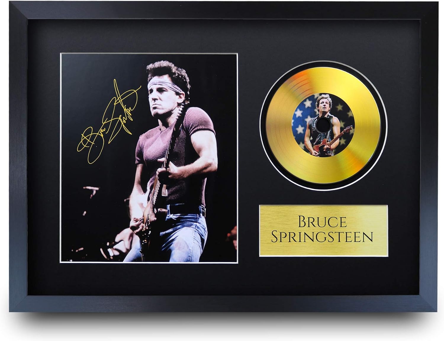 HWC Trading A3 FR Bruce Springsteen The Boss Gifts Signed Autograph ...