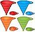Amazon.com: Small Collapsible Silicone Funnel Helpful In Pouring Liquid with Precision, 3 Inches ...