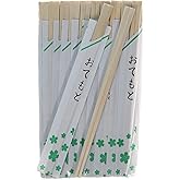 Amazon.com: Bamboo Wooden Chopsticks 100 pairs | Individually Wrapped ...